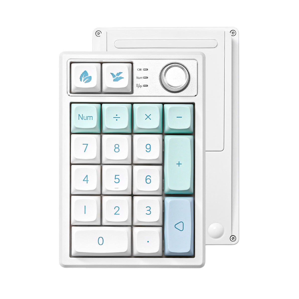 YUNZII YZ19 Gasket Wireless Mechanical Knob Numeric Keyboard Numpad ...